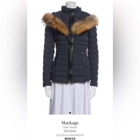 Mackage | Jackets & Coats | Mackage Winter Jacket Real Fur | Poshmark